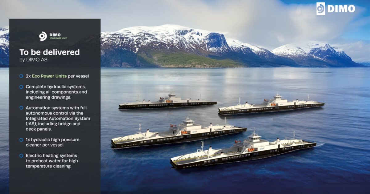 DIMO | Contract update: Delivering hydraulic system and equipment to…